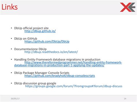 Dbup A Real Case Of Database Migration Pptx
