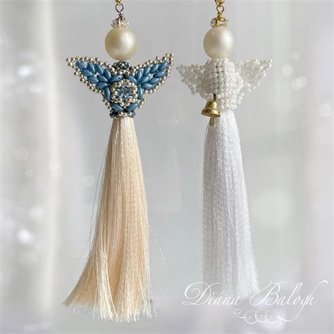 Beading Tutorial And Pattern Angel Tassel Beaded Tassel Tutorial