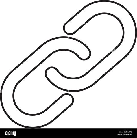 Line Chain Connection Element Symbol Icon Stock Vector Image And Art Alamy