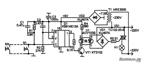 Тс106 10 схема простого регулятор напряжения - Схемы