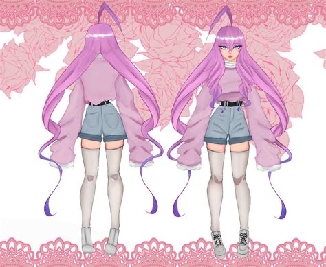 Vtuber Reference By River Nymphs On Deviantart