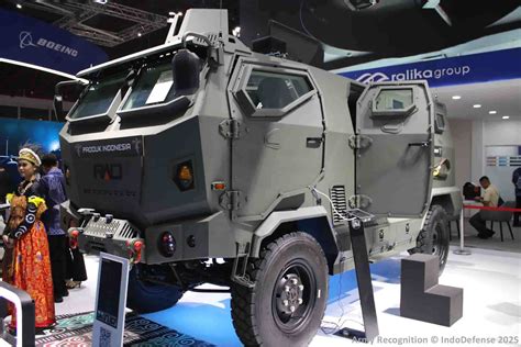 IndoDefense Indonesia S New Fortes MV Armored Vehicle To Strengthen Convoy Protection