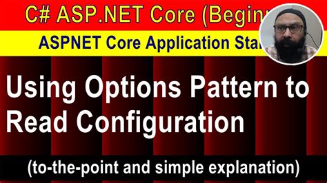Using Options Pattern To Read Configuration Preview Youtube