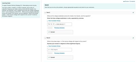 Solved Review Constants SOLVE Now That You Ve Set Up The Chegg