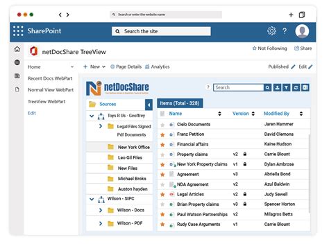 netdocshare view edit search and sync netdocuments content with