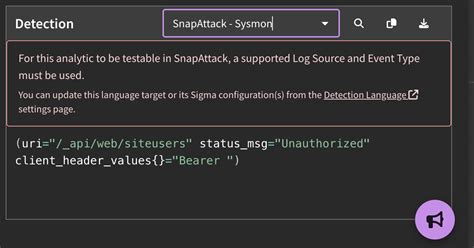 detections snapattack documentation