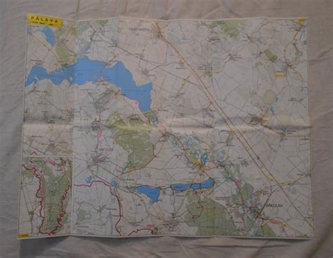 Turistická a cykloturist mapa Pálava Edice Turistické mapy Aukro