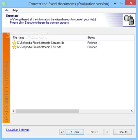 Spreadsheet Convert Download Softpedia