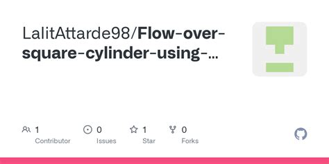 Github Lalitattarde98flow Over Square Cylinder Using Simple Algorithm