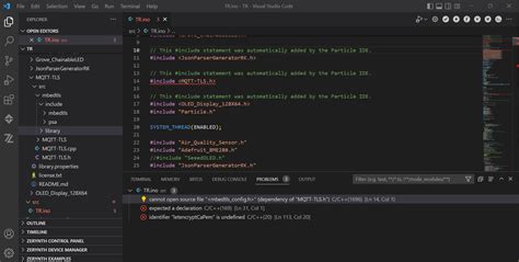 Flashing Mqtt Tls Library In Argon Firmware Particle