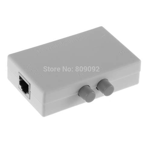Mini 2 Port Ab Sharing Manual Network Ethernet Swi Grandado