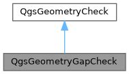 QGIS API Documentation QgsGeometryGapCheck Class Reference
