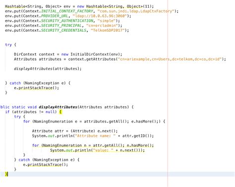 Nostra Technology How To Get And Insert User LDAP Using Java