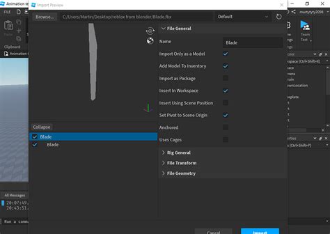 How Do I Use Import D In Roblox Studio Platform Usage Support Developer Forum Roblox