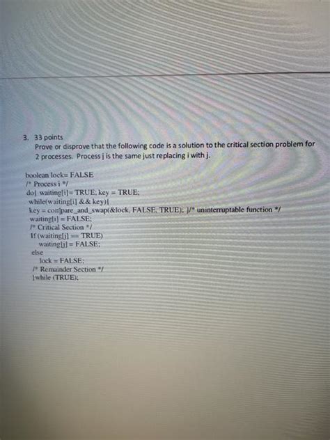 solved 3 33 points prove or disprove that the following