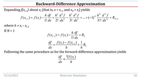 Chapter 3 Finite Difference Calculus Temporarily Ppt
