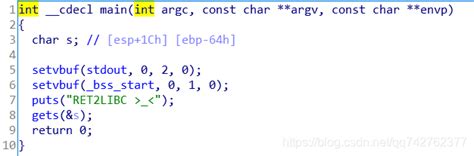 Ret2libc1 （有system、binsh）绕过nx、aslrreturn2libc 可以找到system Csdn博客