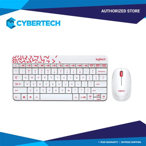 Logitech Mk240 Nano Wireless Keyboard And Mouse Set White Lazada PH