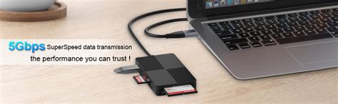 Usb C Usb3 0 Multi Card Reader Hub Usb 3 0 Memory Card Adapter With Multiport Hub