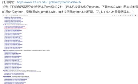 安装ta Lib的血泪史与终极解决方案ta Lib 0432 Cp313 Cp313 Win Amd64whl Csdn博客