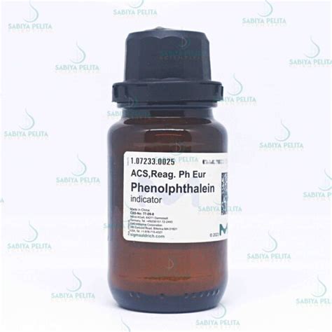 Phenolphthalein Ph Indicator Acs Merck 1072330025