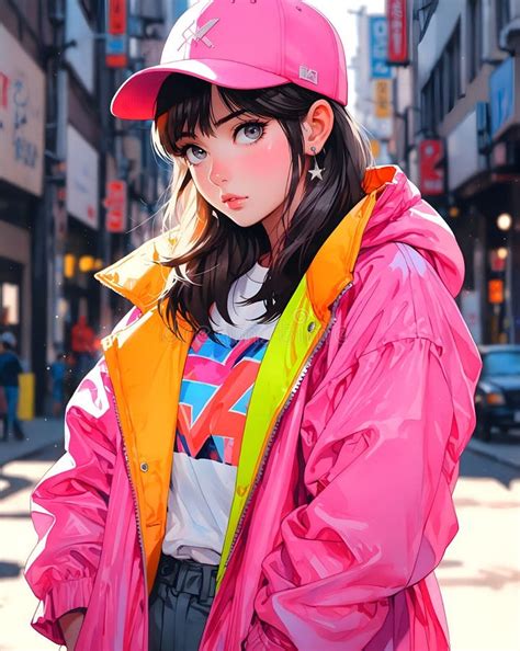 Anime Girl Cap Stock Illustrations 580 Anime Girl Cap Stock