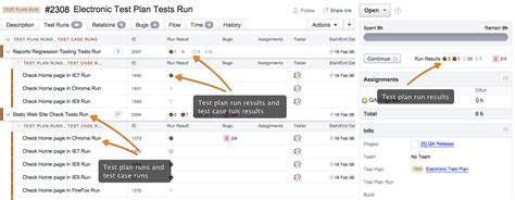 Test Case Runs And Test Plan Runs Creation And Execution