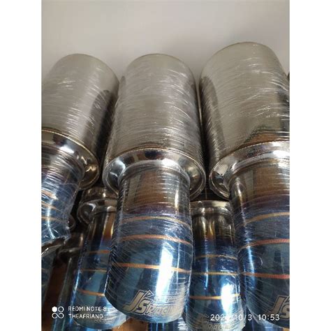 Jual Knalpot Js Racing Mobil Dan Resonator Shopee Indonesia