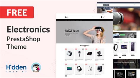 Top 7 Responsive 𝐅𝐑𝐄𝐄 Electronics Prestashop Themes For Your Store