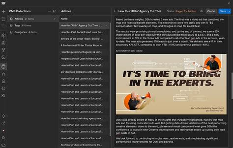 Too Much White Space Above Image In Blog Post Cms Collection Article Cms Forum Webflow
