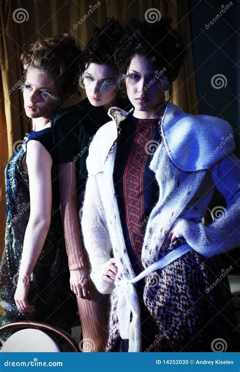 Three Models Stock Photo Image Of Interior Beautiful 14252030