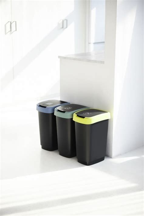 Кош за отпадъци Twist 10 л зелен Kokiskashop Bg