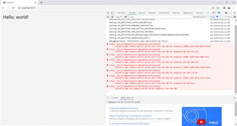 Wasm Net7 Error Messages In Browser Console · Unoplatform Uno · Discussion 10449 · Github