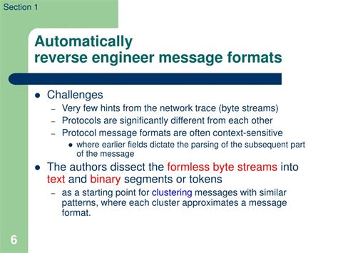 Ppt Discoverer Automatic Protocol Reverse Engineering From Network