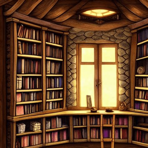 Mansion Interior Library