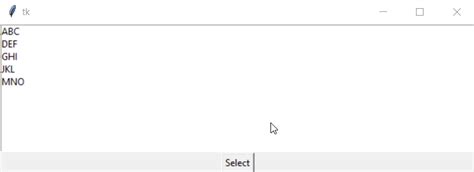 Python How Do You Pull Out Variables From A Tkinter Listbox To Use