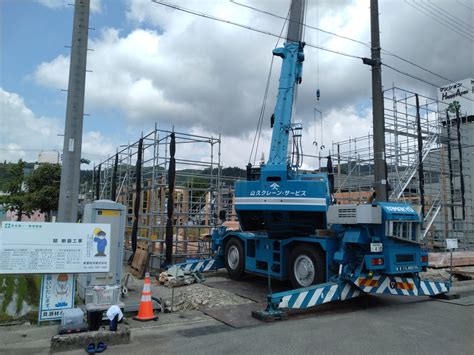 南魚沼市K様邸上棟 貝瀬材木株式会社