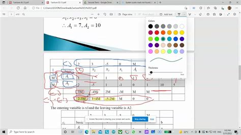 Simplex Method Part YouTube