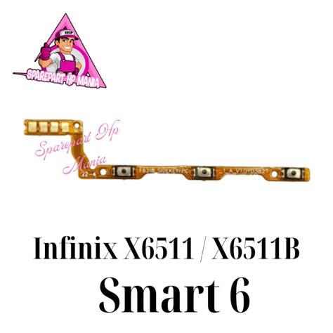 Jual FLEXIBLE ON OFF VOLUME INFINIX SMART 6 FLEX SWITCH TOMBOL POWER Shopee Indonesia