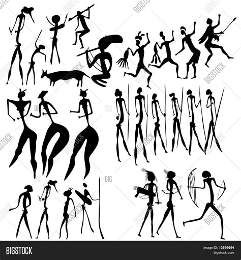 Primitive Art Vector And Photo Free Trial Bigstock
