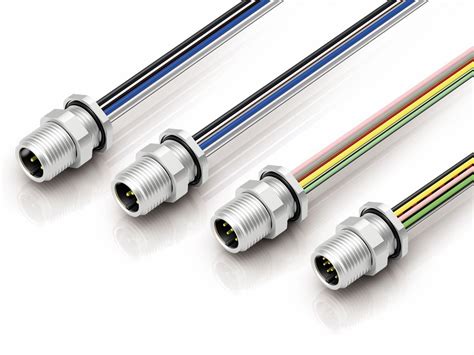 M12 Format Interconnect With Assembled Wires