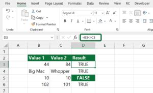 How To Use Logical Operators In Excel Quick Guide