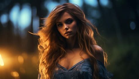 Premium Ai Image Lightining And Beaufitul Woman Portrait Photography