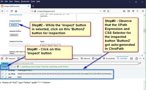 Selenium Locators Using Chropath Add On In Firefox Browser Qafox