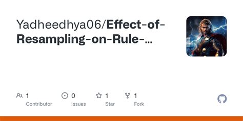 Github Yadheedhya06effect Of Resampling On Rule Based Models