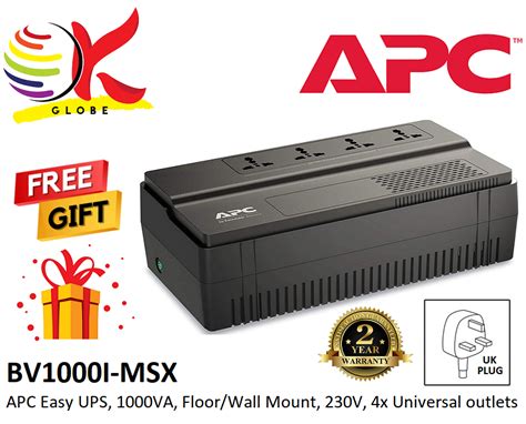 APC BV I MSX VA WATTS BV I MSX VA WATTS BV I MSX VA W UPS BACKUP