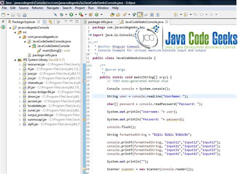 Console New Feature In Java 6 Java Code Geeks