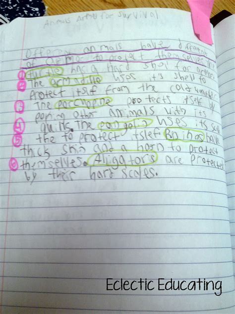 Eclectic Educating Nonfiction Summaries