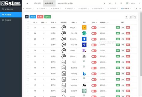 全新ui的ai网址导航系统源码 基于thinkphp6框架 Yyds源码网