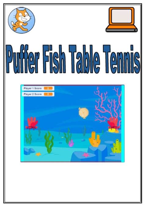 Table Tennis Coding Project Scratch Game Programming Activity Grades 8 10